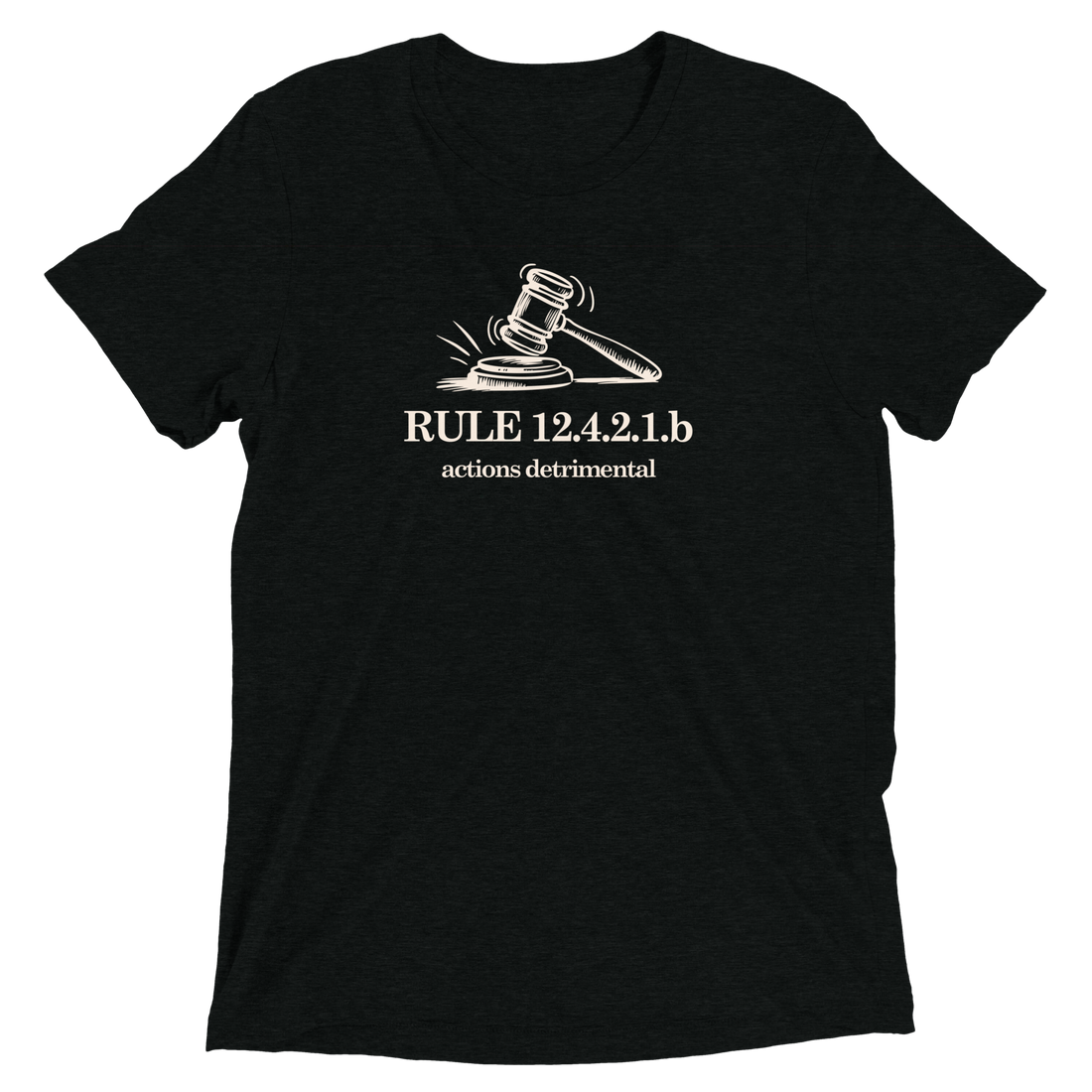 Rule 12.4.2.1.b Triblend Tee