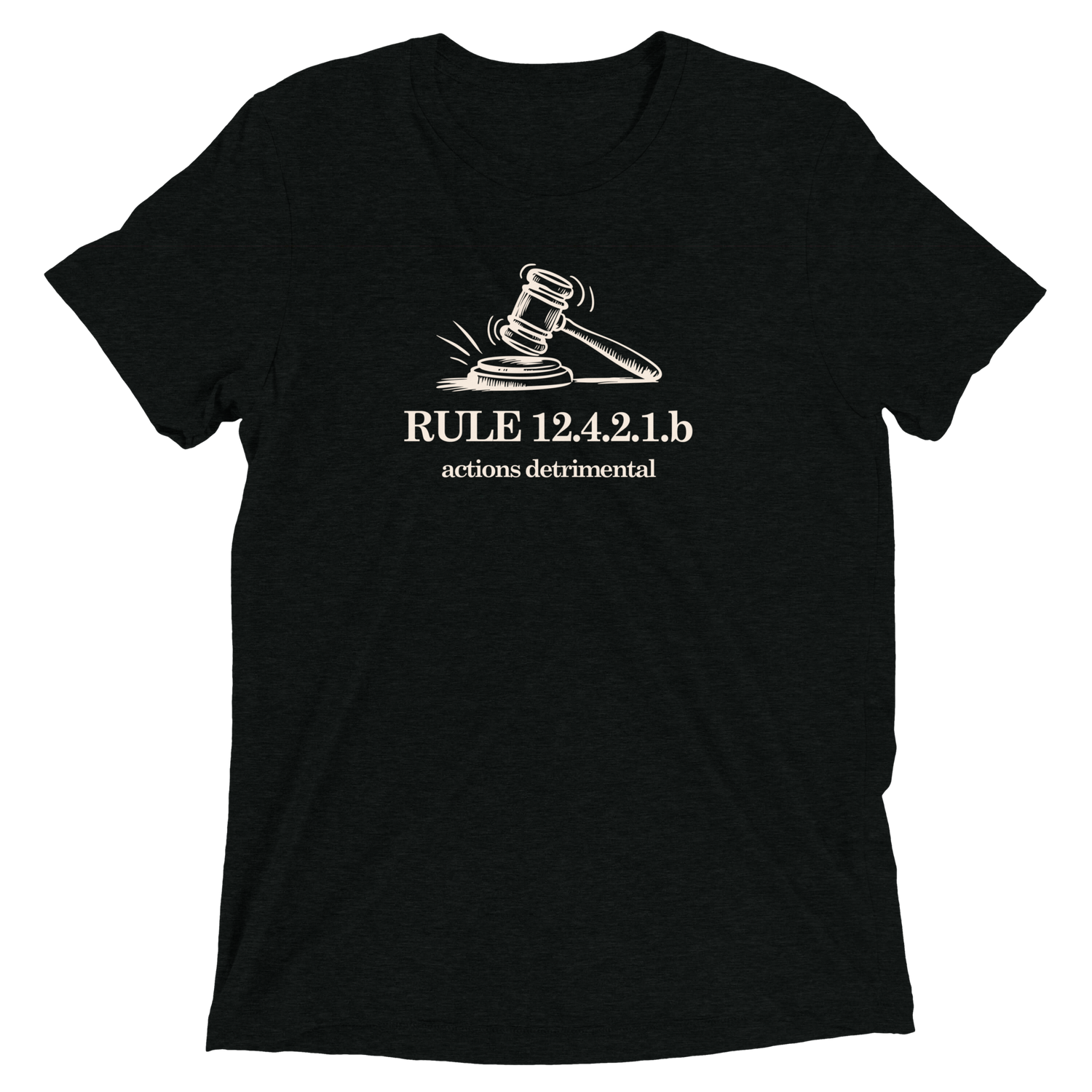 Rule 12.4.2.1.b Triblend Tee